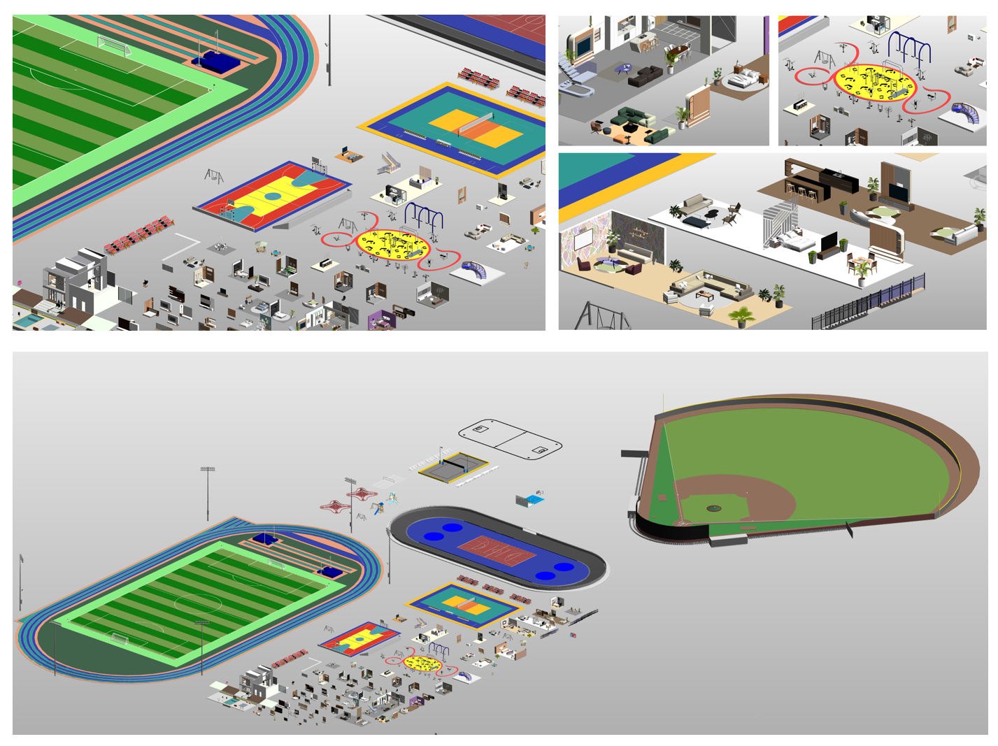 MEGA PACK DE MOBILIARIO REVIT - jose stiven rivera souza | Hotmart