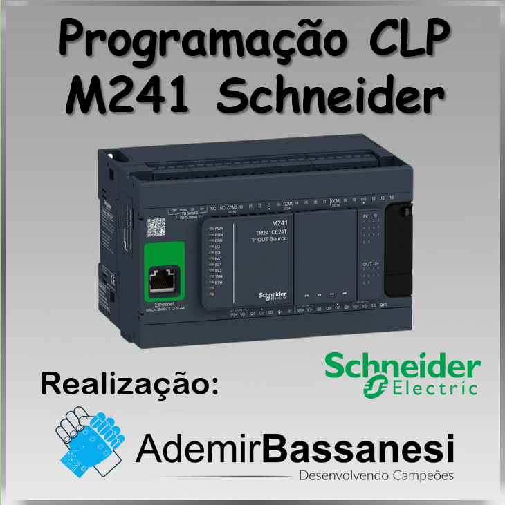 Programação CLP M241 Schneider - Ademir Bassanesi | Hotmart