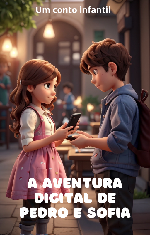 A aventura digital de Pedro e Sofia