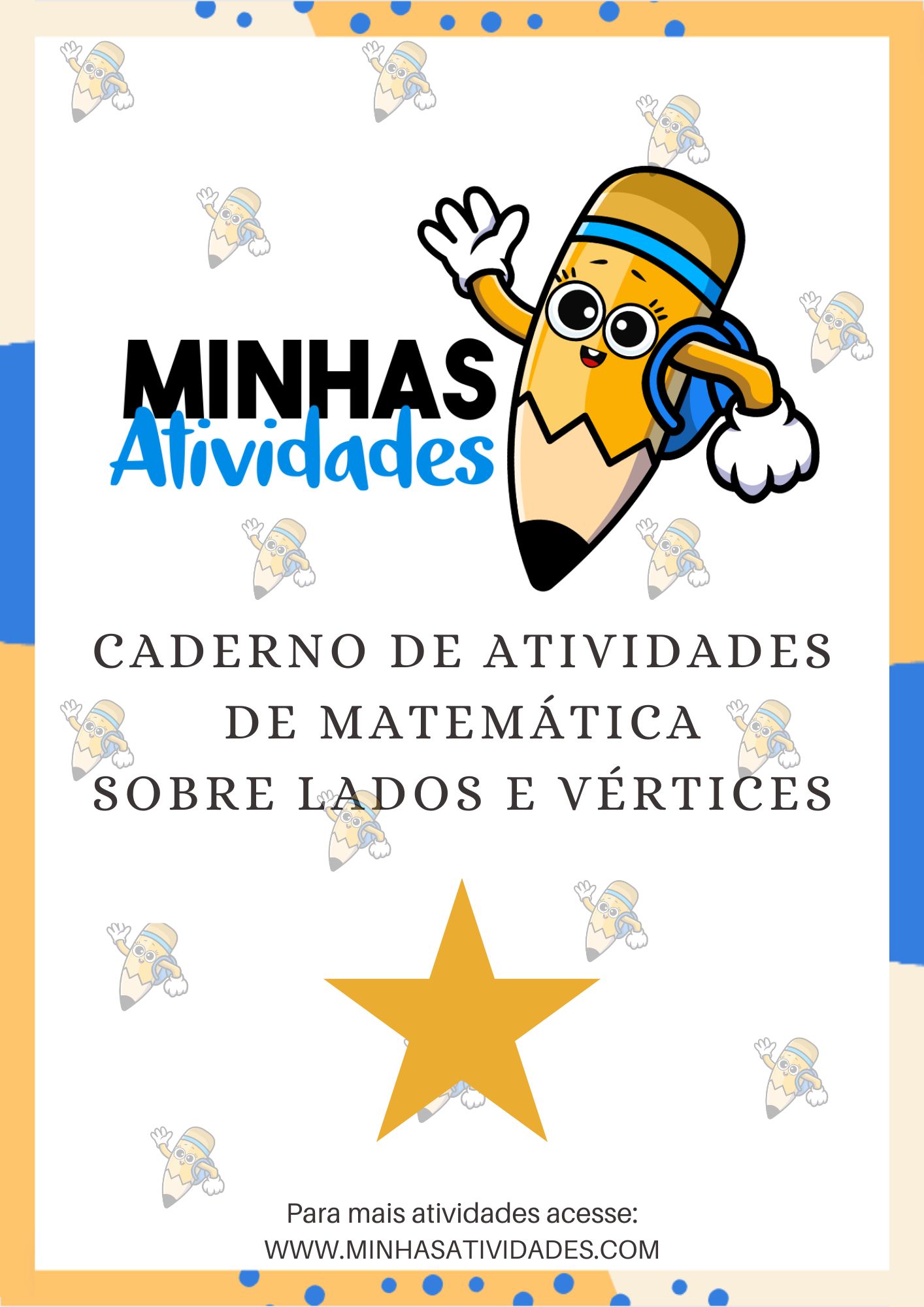 Caderno com 10 Atividades de Matemática sobre Lados e Vértices - B2...