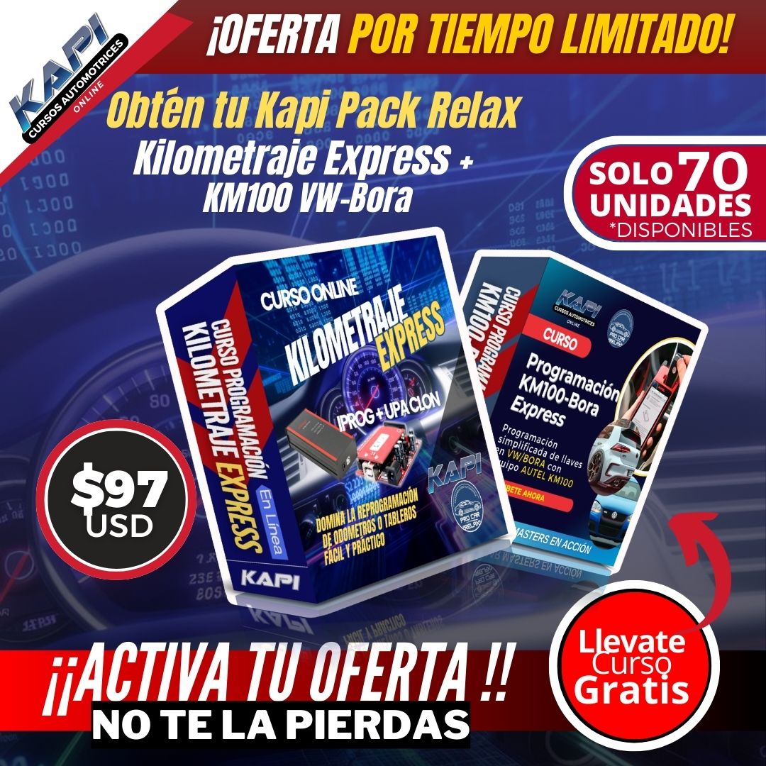 🔵 Kapi Kombo - Kilometraje Upa+Iprog + KM100 VW Bora