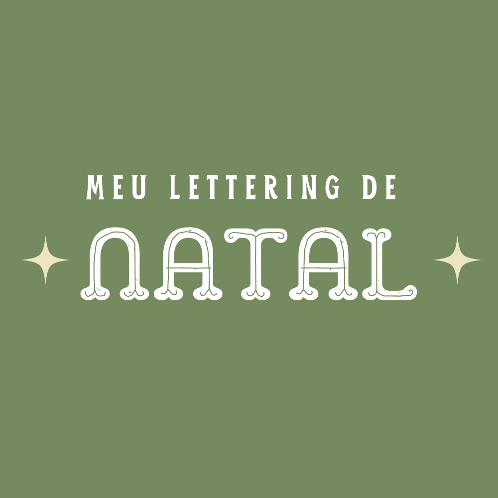 Meu Lettering de Natal