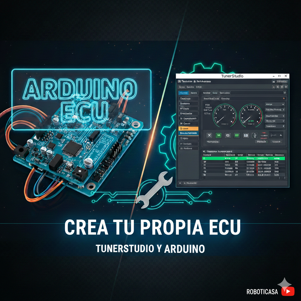 Creación de ECU con Arduino mega + Speeduino + TunerStudio