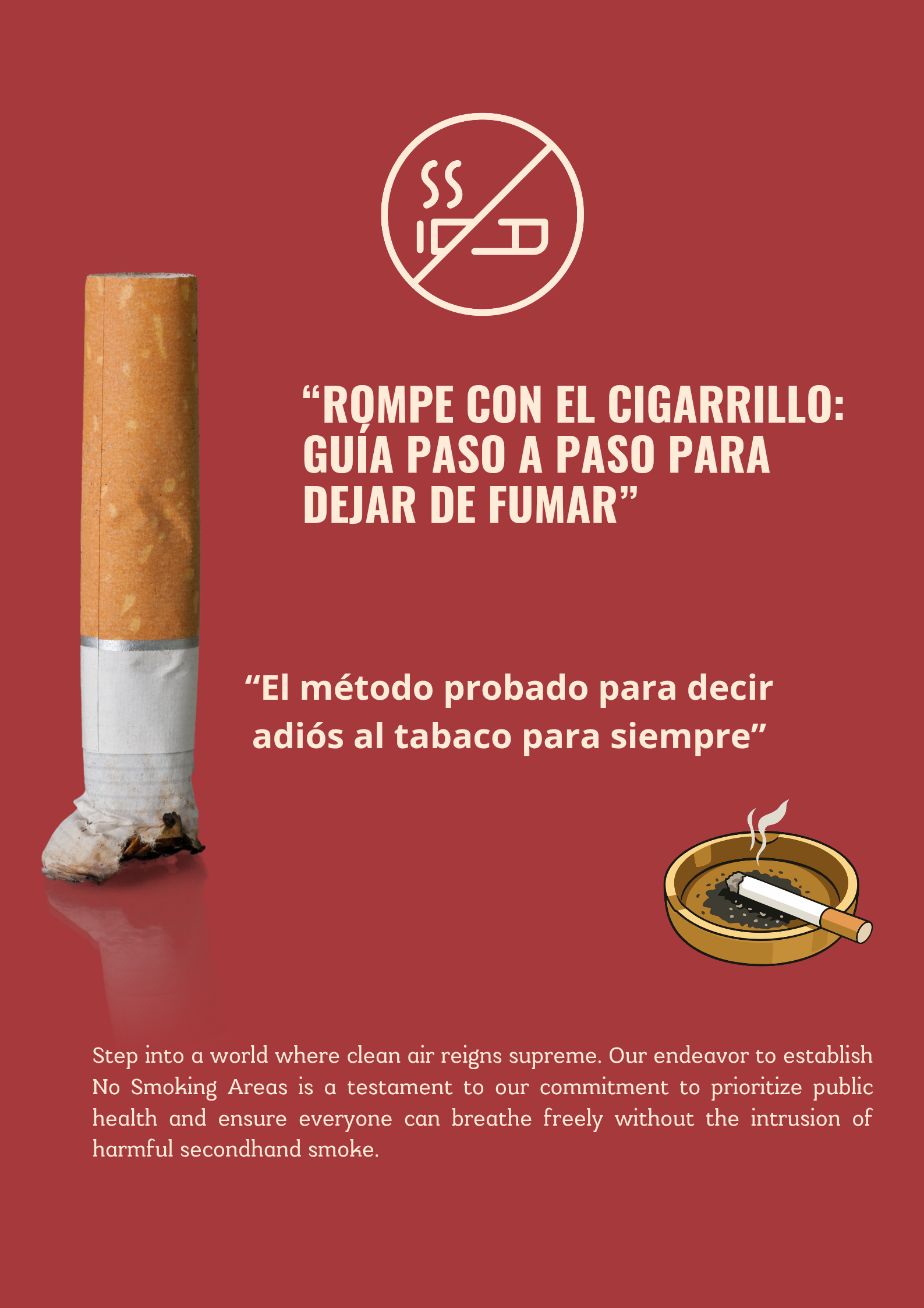 “Rompe con el Cigarrillo: Guía Paso a Paso para Dejar de Fumar" - G...