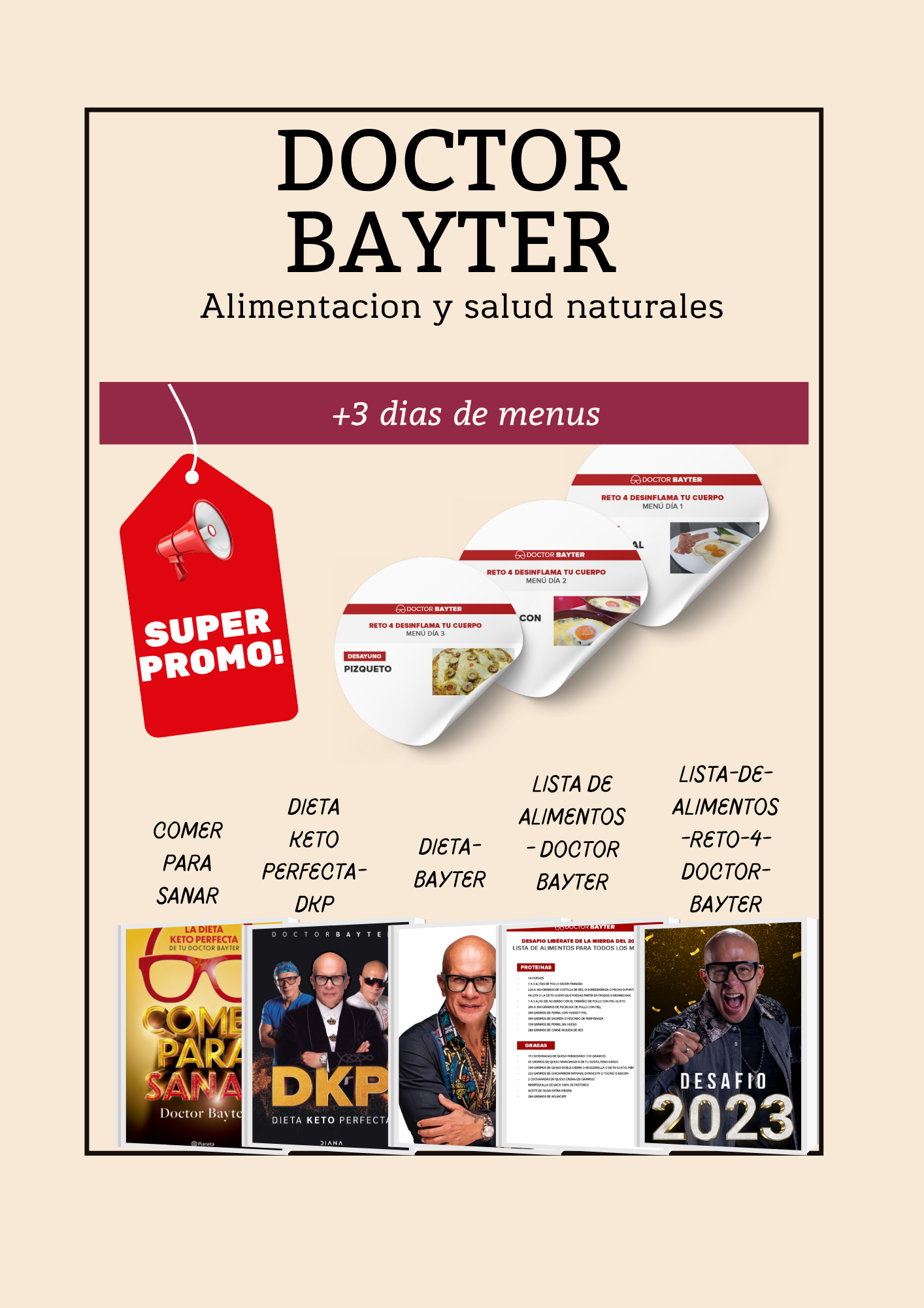 LIBROS del doctor Bayter - Moi LIBROS | Hotmart