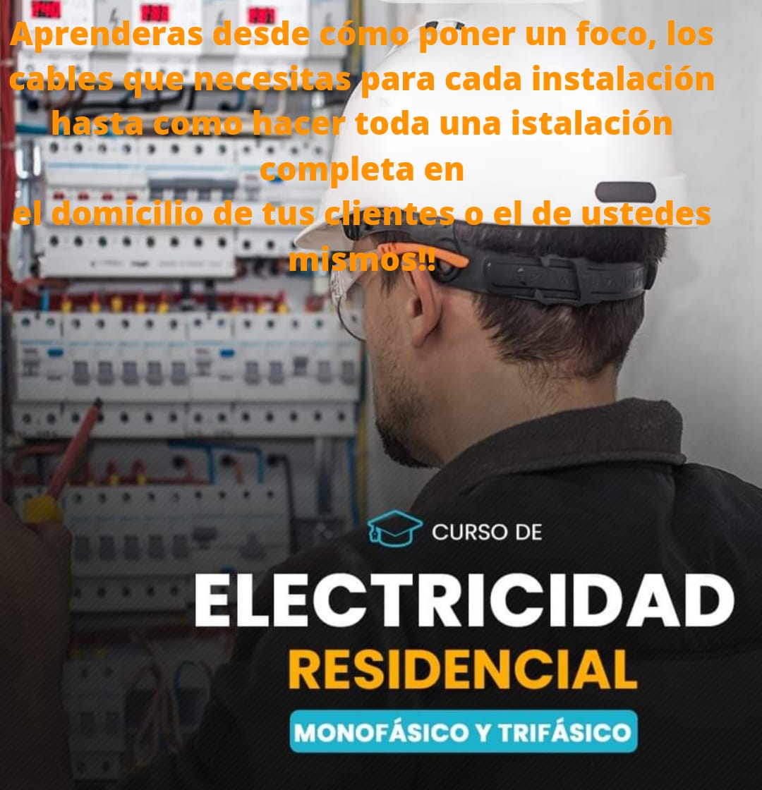 Curso De Electricista (RESIDENCIAL) - juan ramon davila | Hotmart
