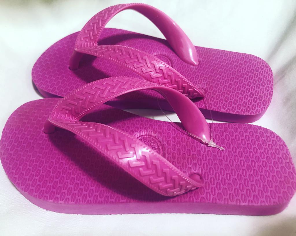 Chinelo Linha Basic Rosa 35 a 40