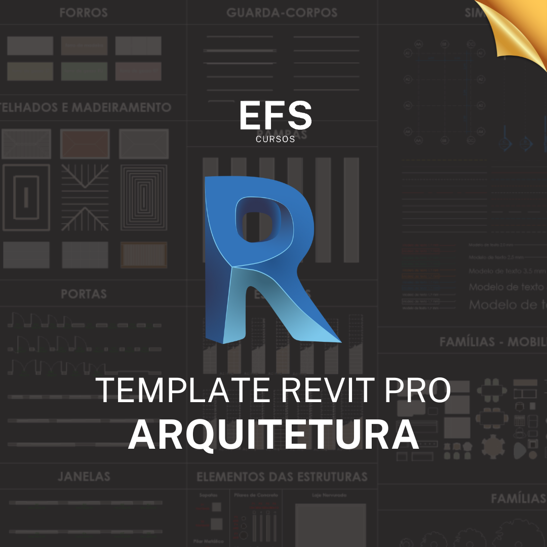 Template Revit Pro - Arquitetura - EFS Cursos para Estudantes, Arqu...