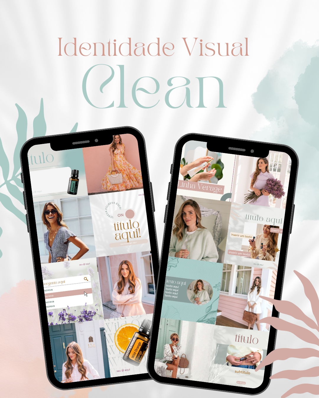 Identidade Visual Clean - Laura Costa | Hotmart