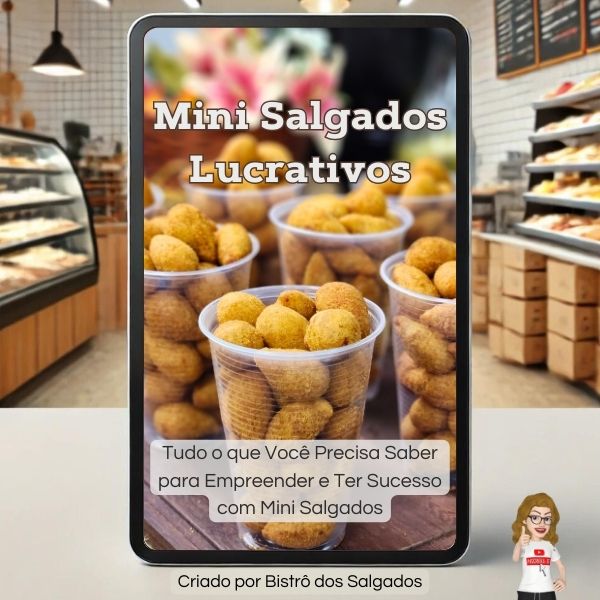 Receitas de Mini Salgados Lucrativos