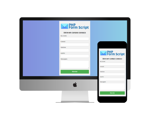 PHP Form Script - Formulário de Contato - Envio de E-mails
