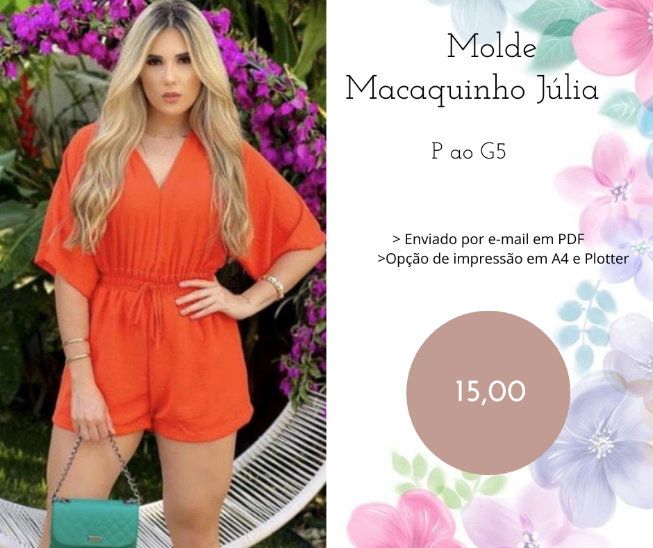 Mold Macaquinho Júlia - Suelen Somnitz Camargo | Hotmart