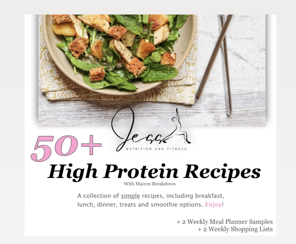 50+ High Protein Recipes - Jess.Nutri.Fit | Hotmart
