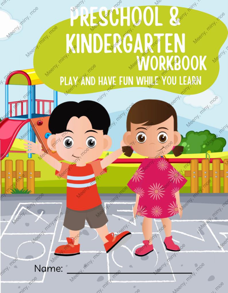 Preschool & Kindergarten Workbook (English)