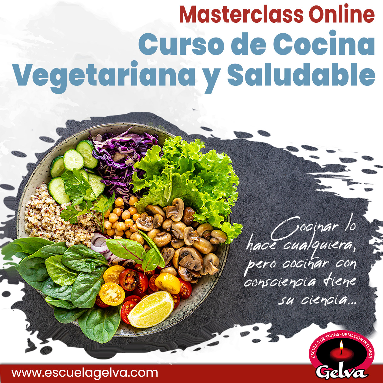 Curso de Cocina Vegetariana y Saludable - Escuela de Transformación...