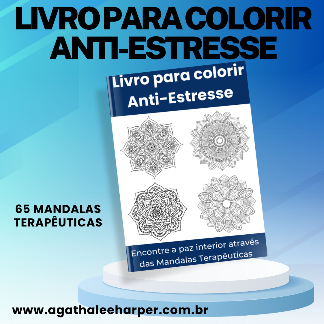 Livro para Colorir: Anti estresse. Mandalas para Relaxar. Volume 1: 64 ...