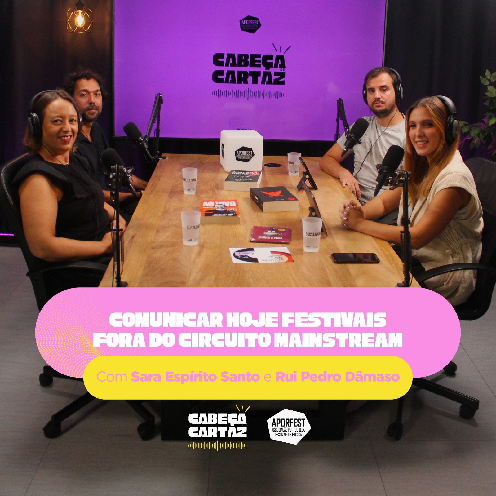 Podcast Cabeça De Cartaz Ep02 Comunicar Hoje Festivais Fora Do