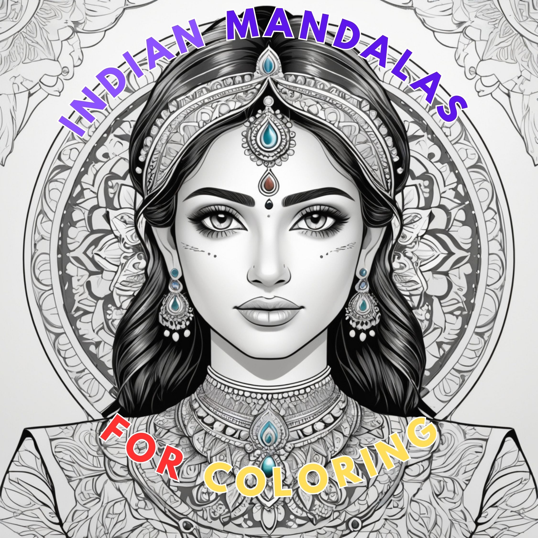 Indian Mandalas For Coloring - Camilo Ortega | Hotmart