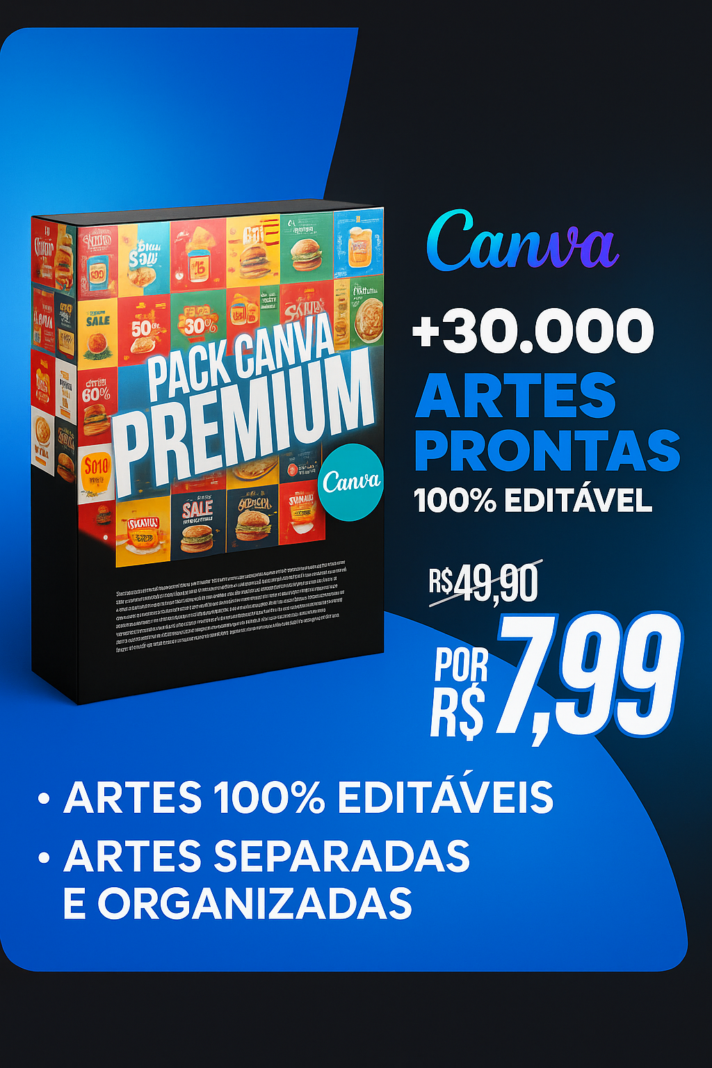 MEGA PACK LINKS CANVA - Ricardo Efetive | Hotmart