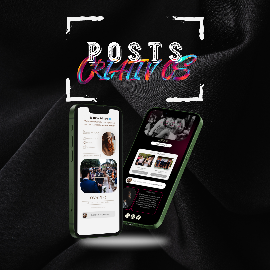 Pack de Posts + Criativos Estratégicos