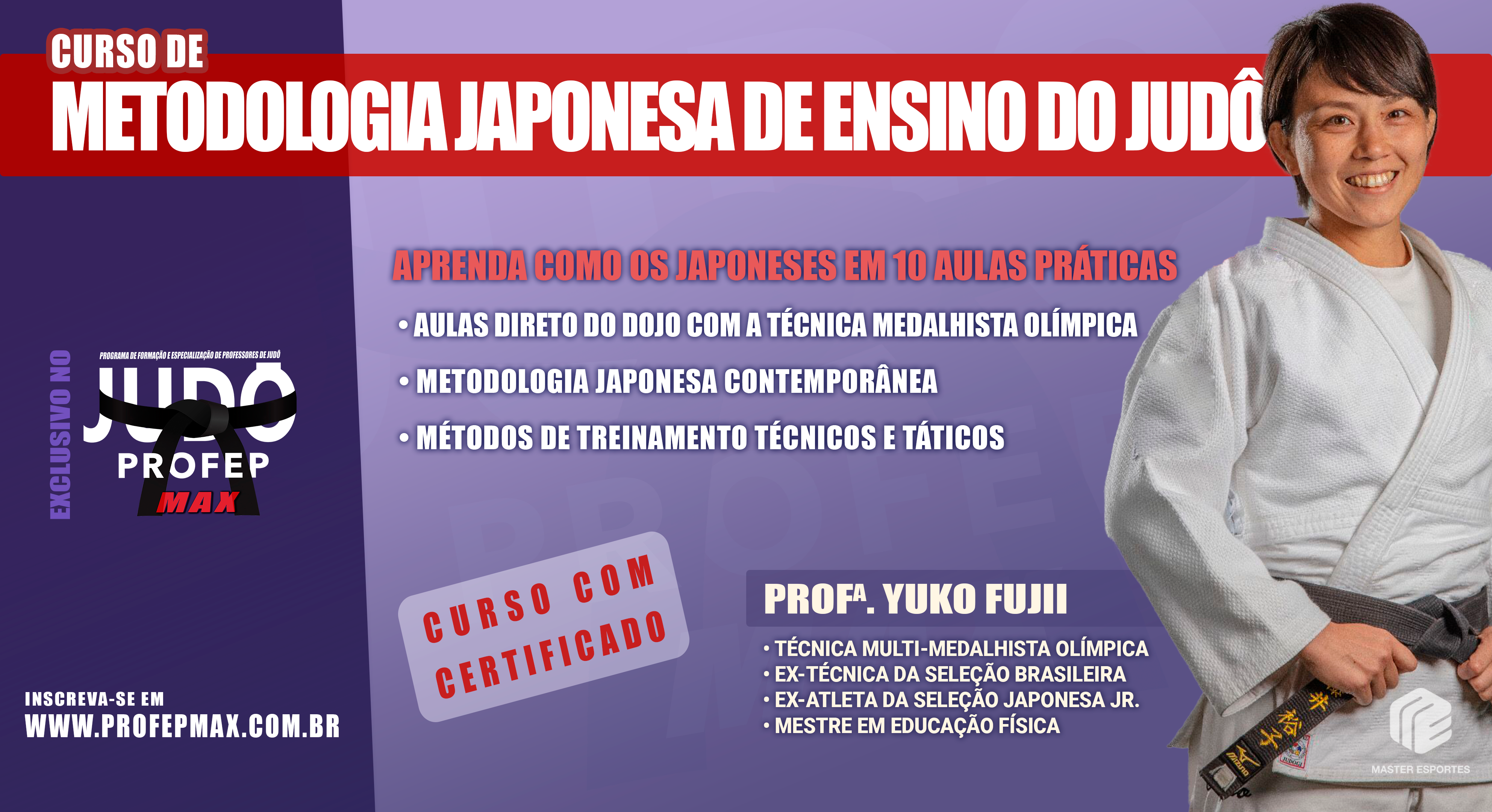 Curso de Metodologia Japonesa de Ensino do Judô com Yuko Fujii - MA...