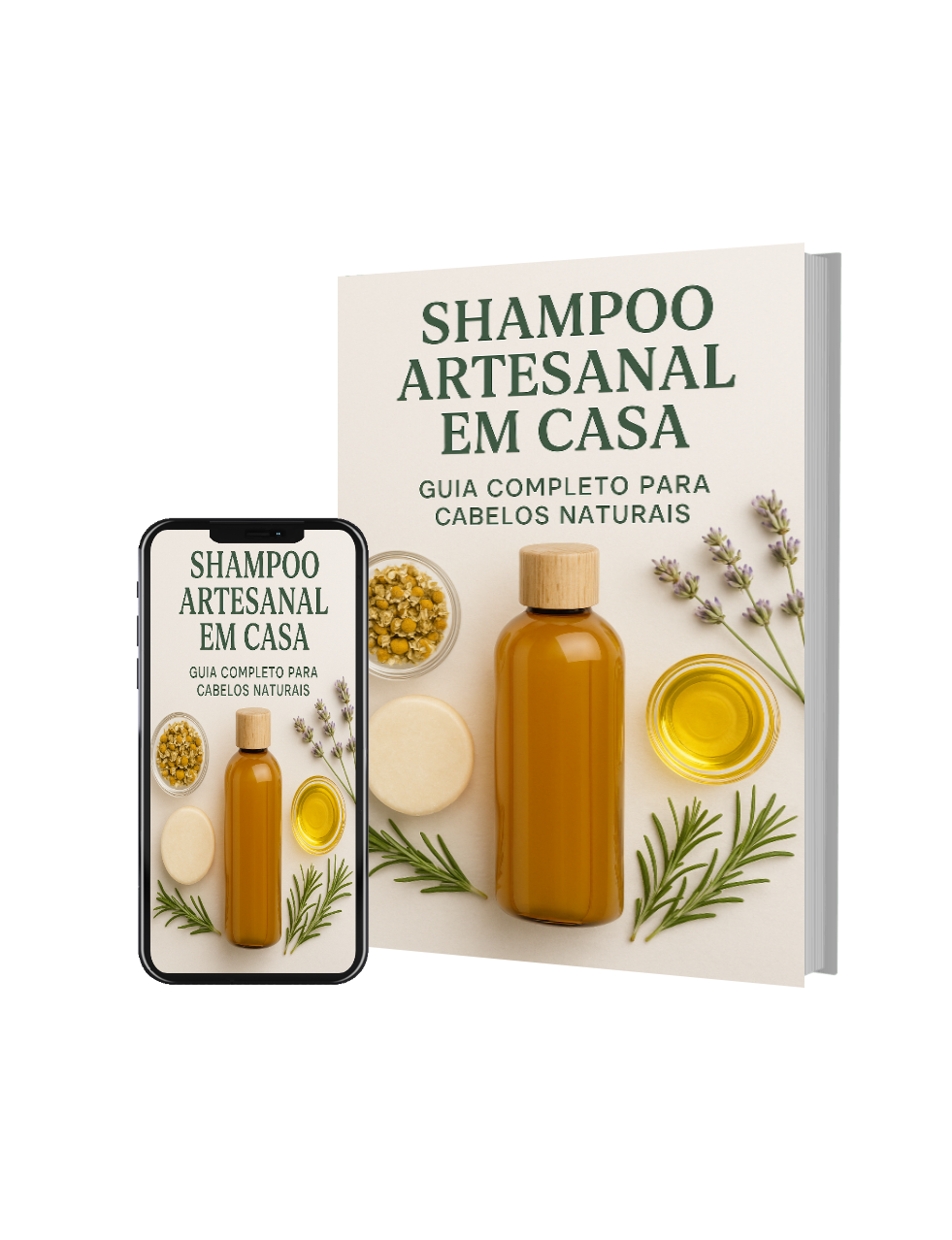 “Shampoo Artesanal em Casa – Guia Completo para Cabelos Naturais”: