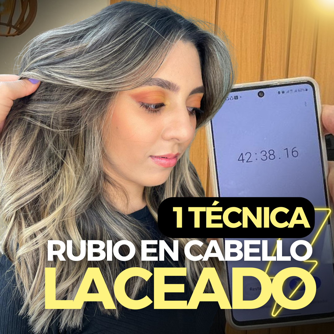 1 Técnica Balayage Express en Cabello con Laceado - Gerson Bernardo...