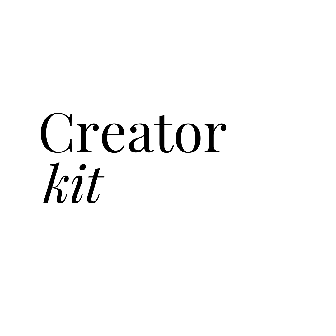 Creator Kit