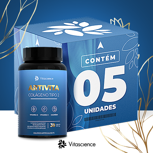Artivita - 5 Potes (Frete Grátis) - Vitascience | Hotmart