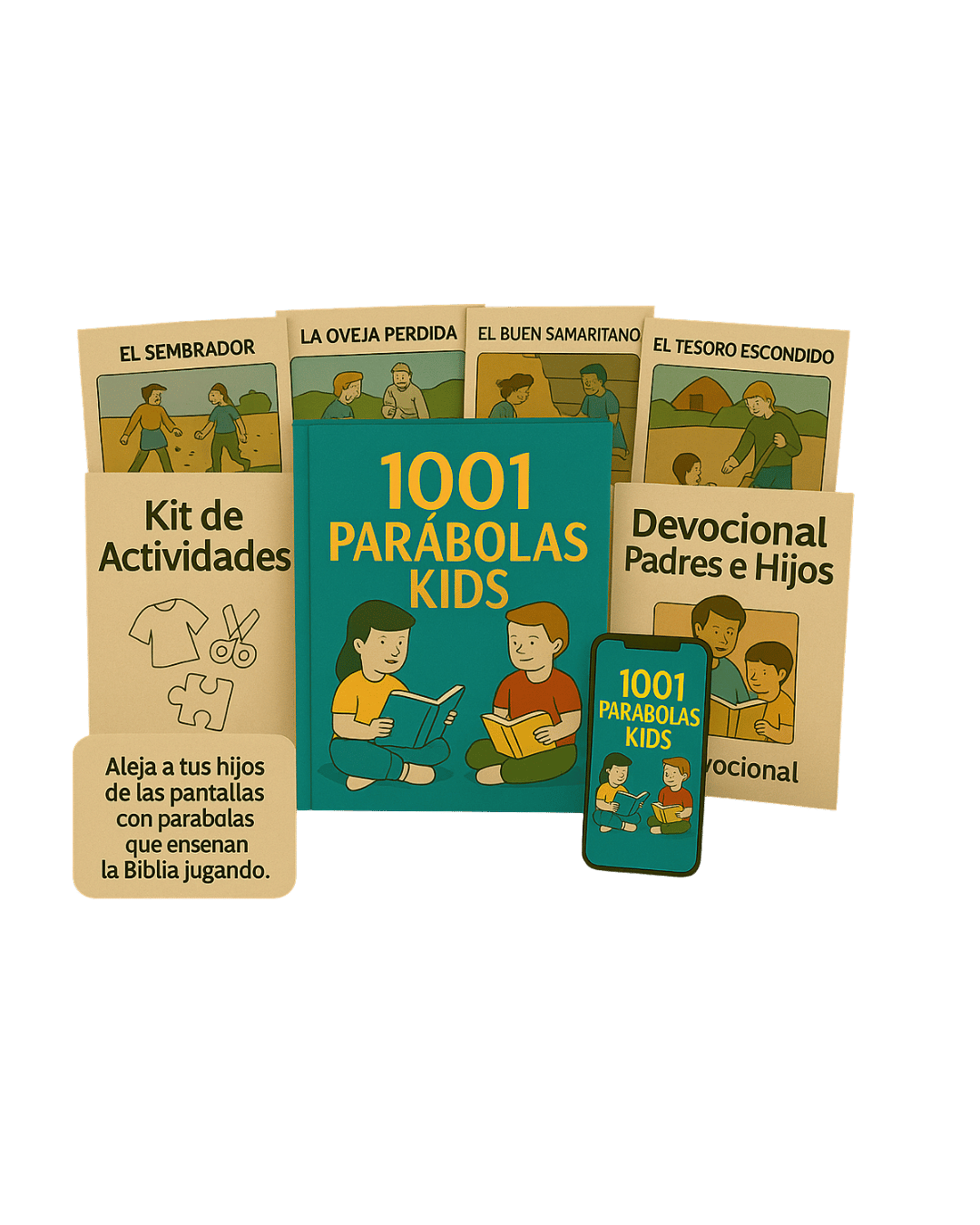 1001 Parábolas Kids - VH Inova Digital | Hotmart