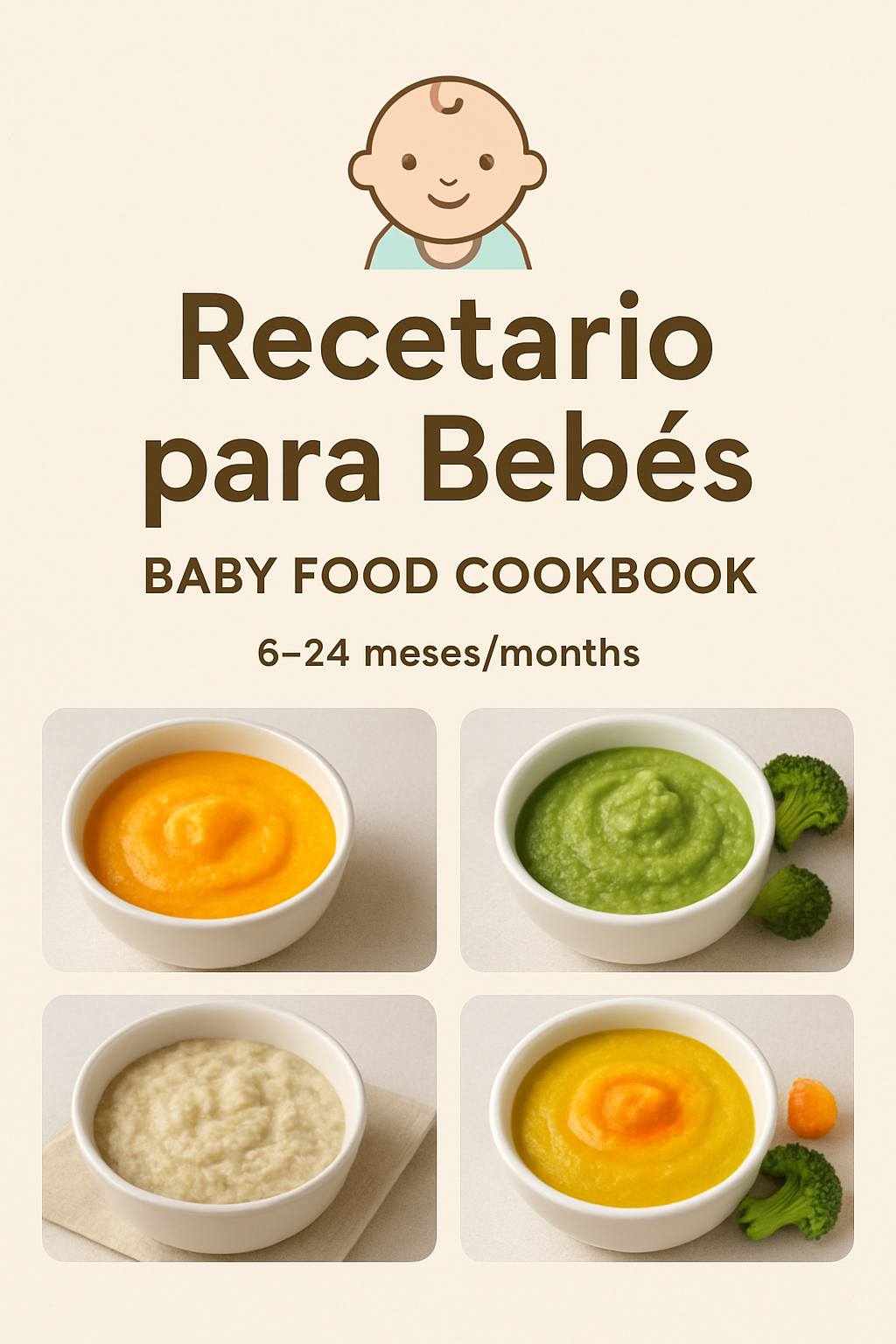 Primeros Sabores - 100 Recetas Saludables para tu bebé | Hotmart