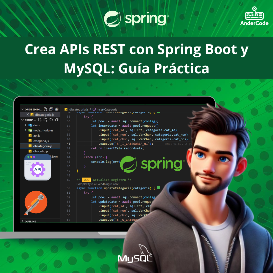 Crea APIs REST con Spring Boot y MySQL: Guía Práctica - Davis Ander...