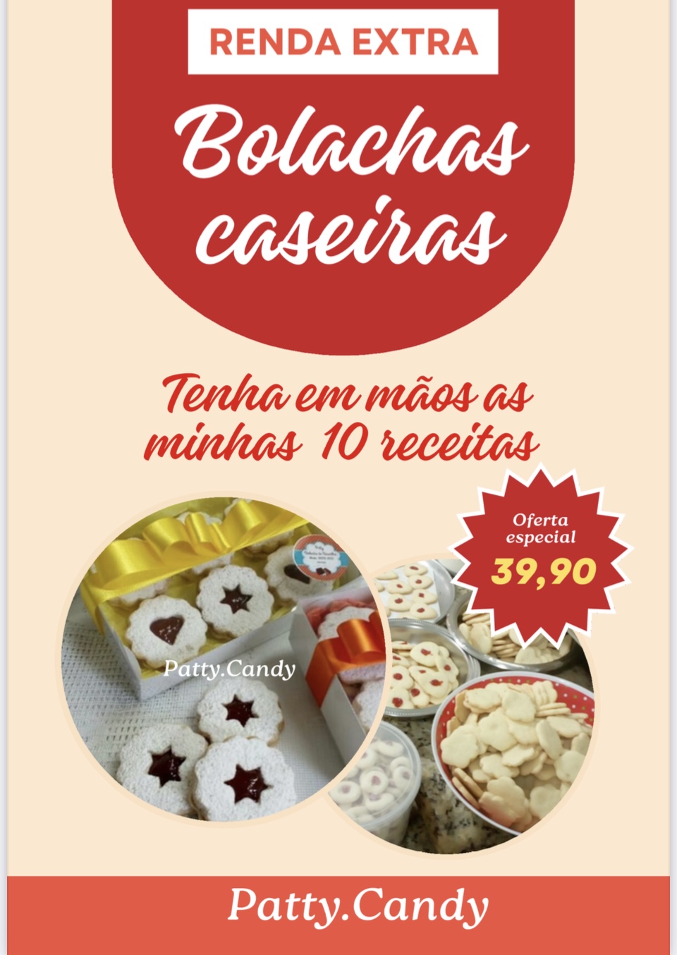 “10 Receitas Lucrativas de Bolachas Caseiras — Segredos da Minha ...