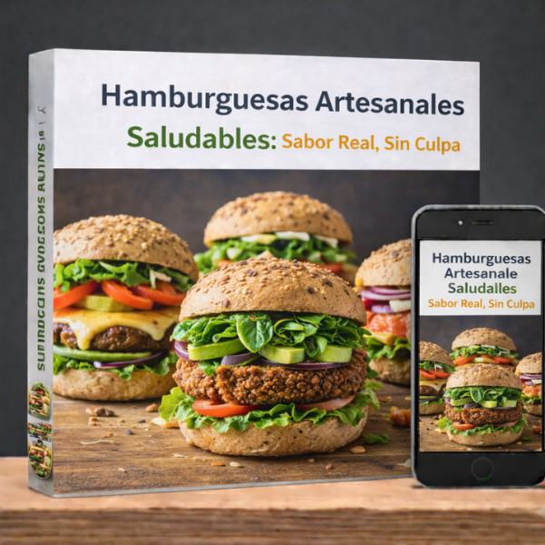 Hamburguesas Artesanales Saludables: Sabor Real, Sin Culpa - Larry ...