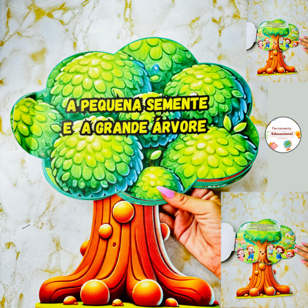 "🌱📚 História: A Pequena Semente e a Grande Árvore - Emiliane | Ho...