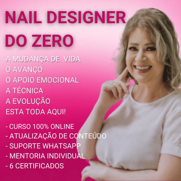 Nail Designer do Zero - ESCOLA DA BELEZA | Hotmart