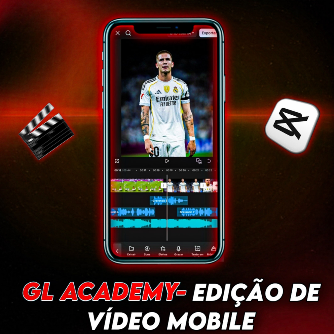 GL ACADEMY- EDIÇÃO DE VÍDEO MOBILE - Guilherme Souza Campos | Hotmart