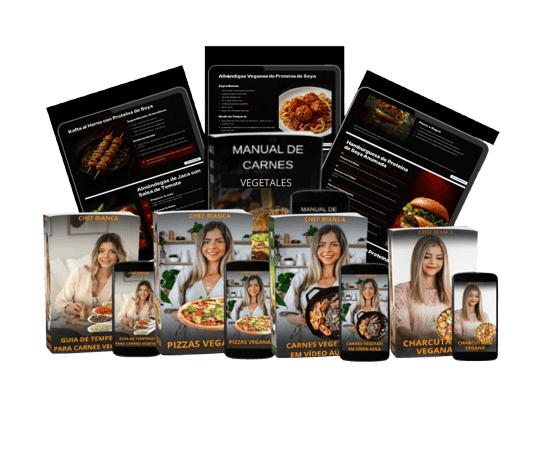 Manual de Carnes Vegetales + Bonus - MF | Hotmart