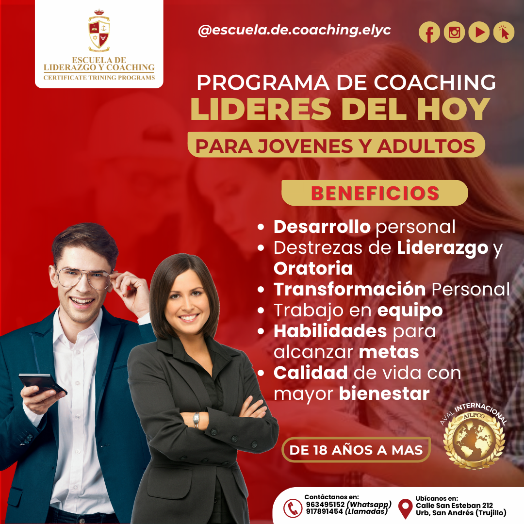 Programa Coaching Ontológico Humanista Profesional - Escuela de Lid...
