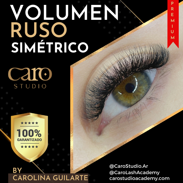 Volumen Ruso Simétrico - Caro Studio | Hotmart