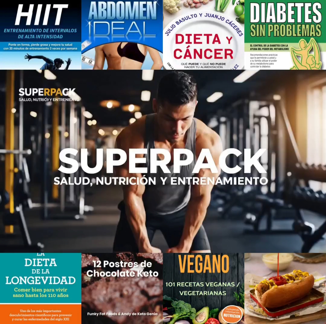 💥 SUPERPACK💥 PARA TRANSFORMAR TU CUERPO (SALUD + ALIMENTACIÓN + E...