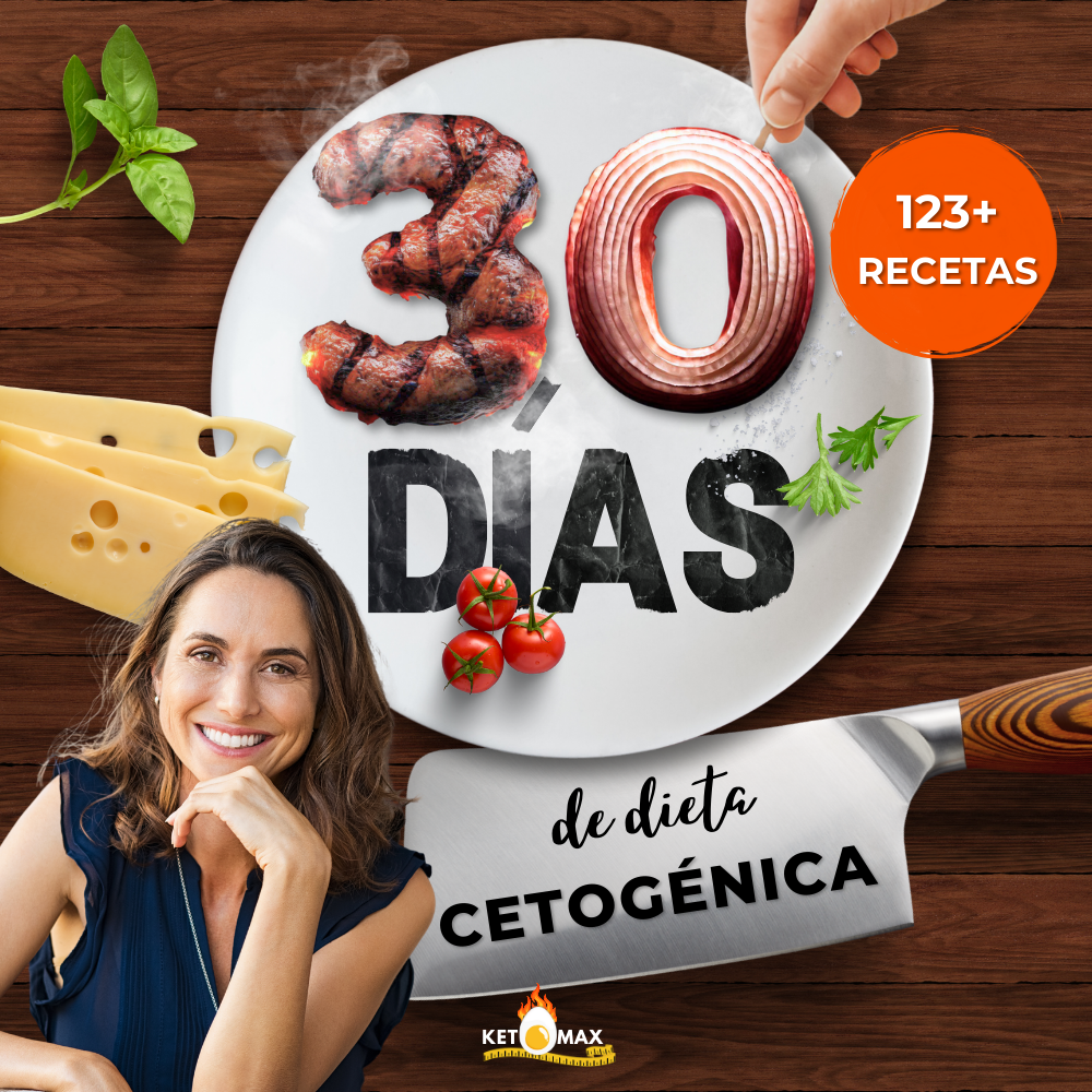 Transformación Keto en 30 Días: Guía Completa +123 Recetas (+5 BONOS)