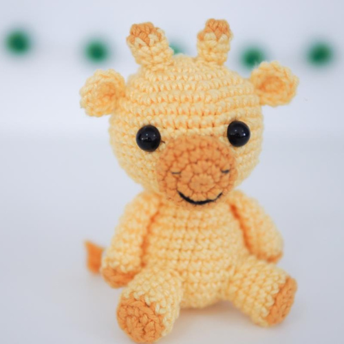 Patron Amigurumi Mini Jirafa - Jose David Rodríguez | Hotmart