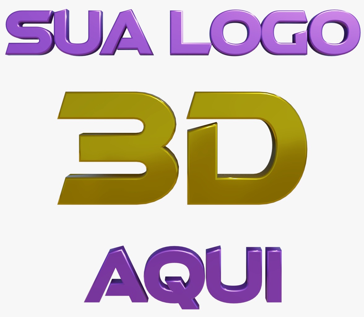 Criação de logo 3D - Rafaela Valgas Araújo | Hotmart