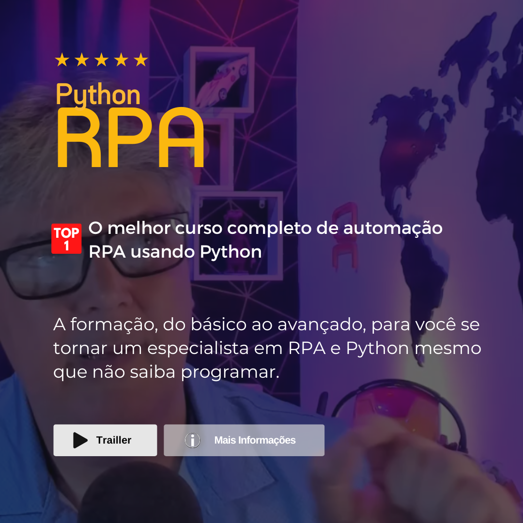 Python RPA na Prática - Alex Diogo | Hotmart