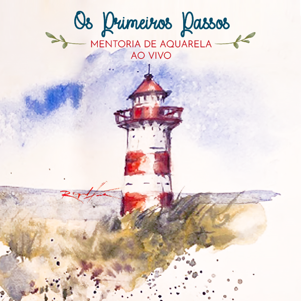 Mentoria de Aquarela: os Primeiros Passos - Raquel Falk | Hotmart