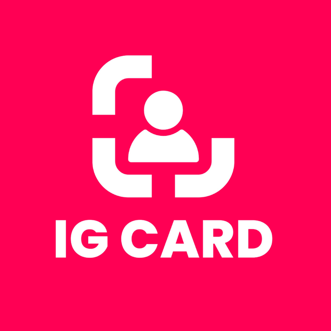 PERSONALIZAÇÃO IG CARD