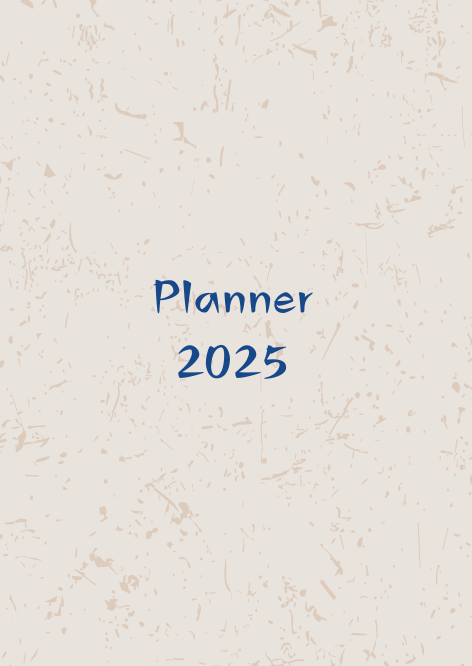Planner 2025 Minimalista