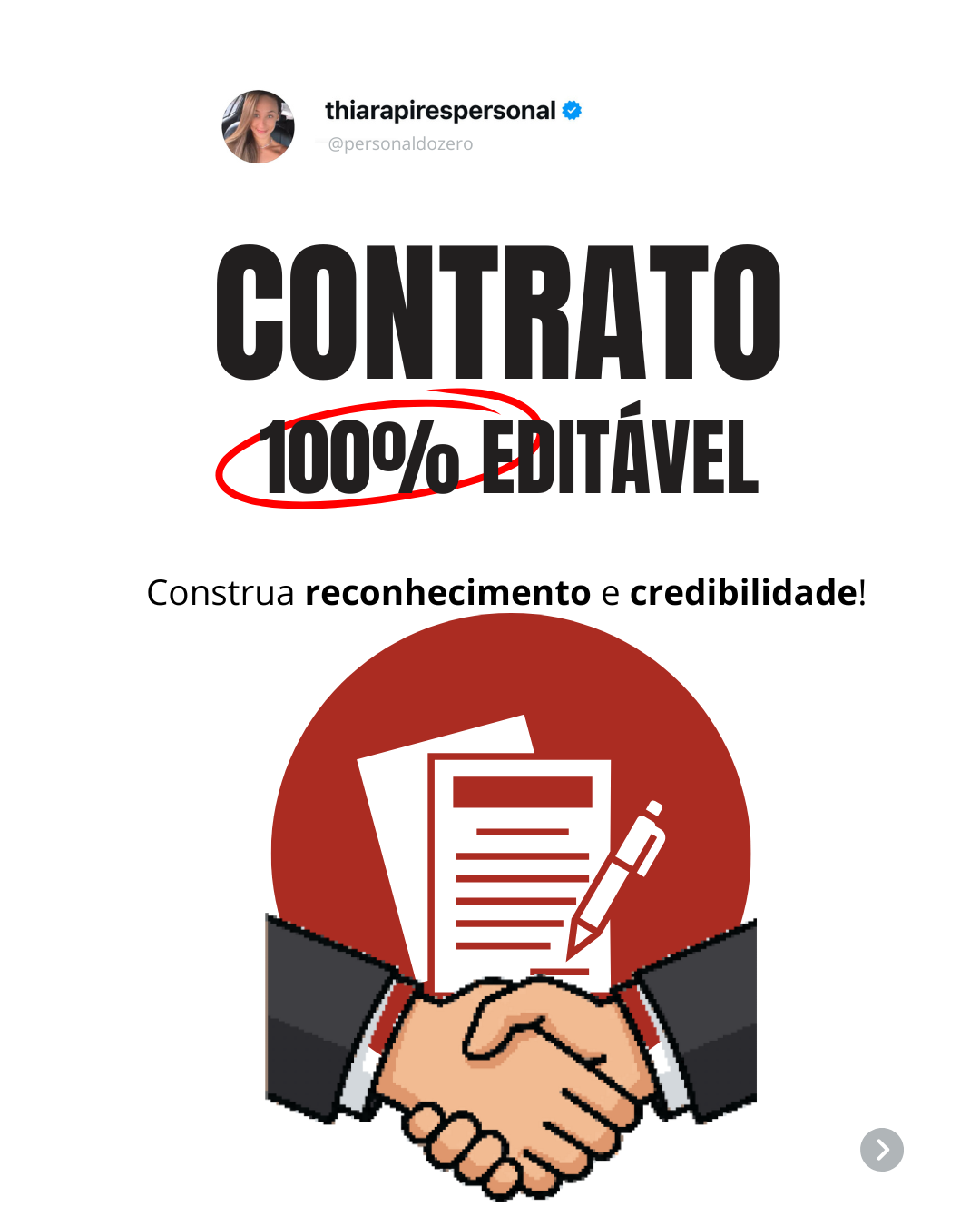Contrato Profissional para Personal Trainers – 100% Editável - Thia...