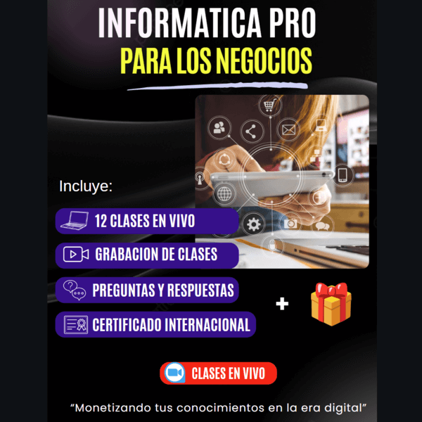 Informatica PRO para los Negocios - Yonel Orlando Calixto Carmen
